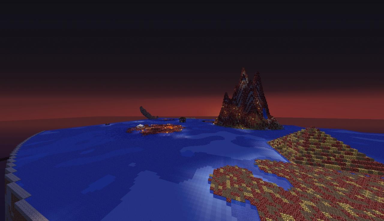 4 corners MCSG Contest Minecraft Map