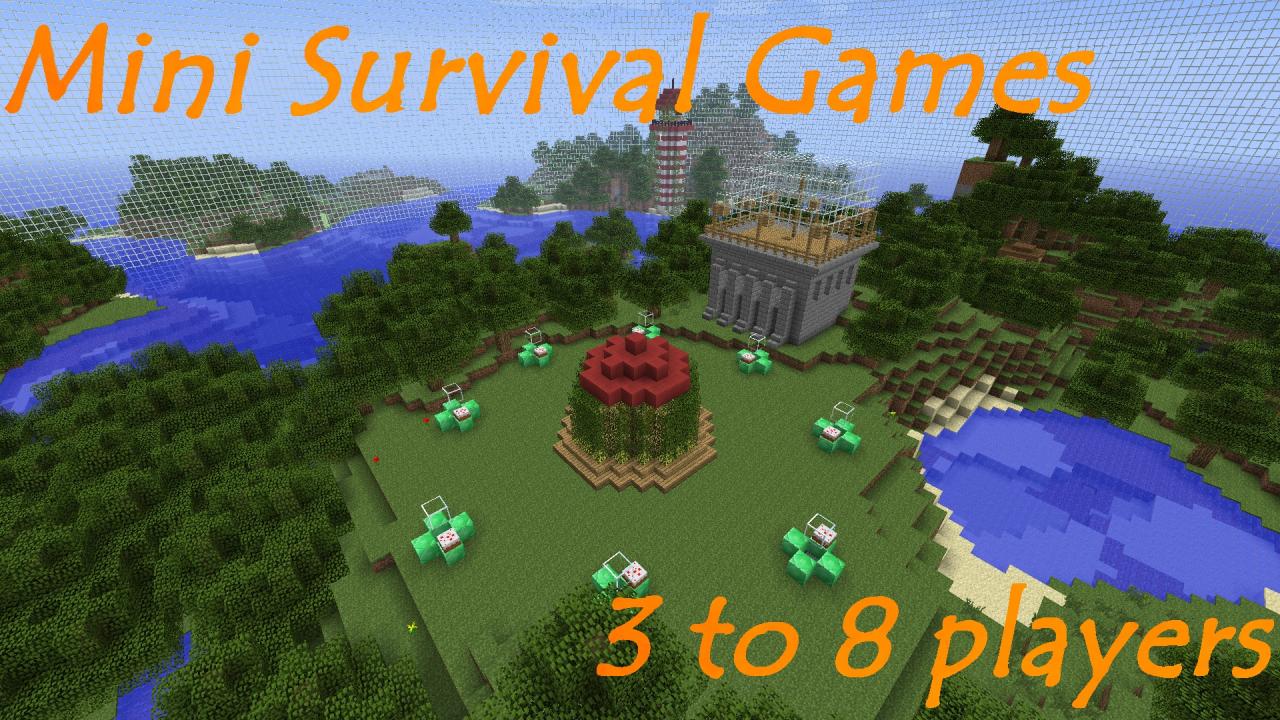 Mini Survival Games 3-8 players FULLY AUTOMATED, NO MODS/PLUGINS NEEDED ...