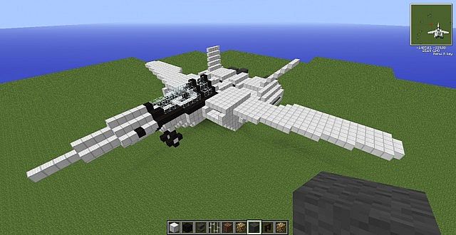 Super Valkyrie (No side jets) Version Mk II. Minecraft Map
