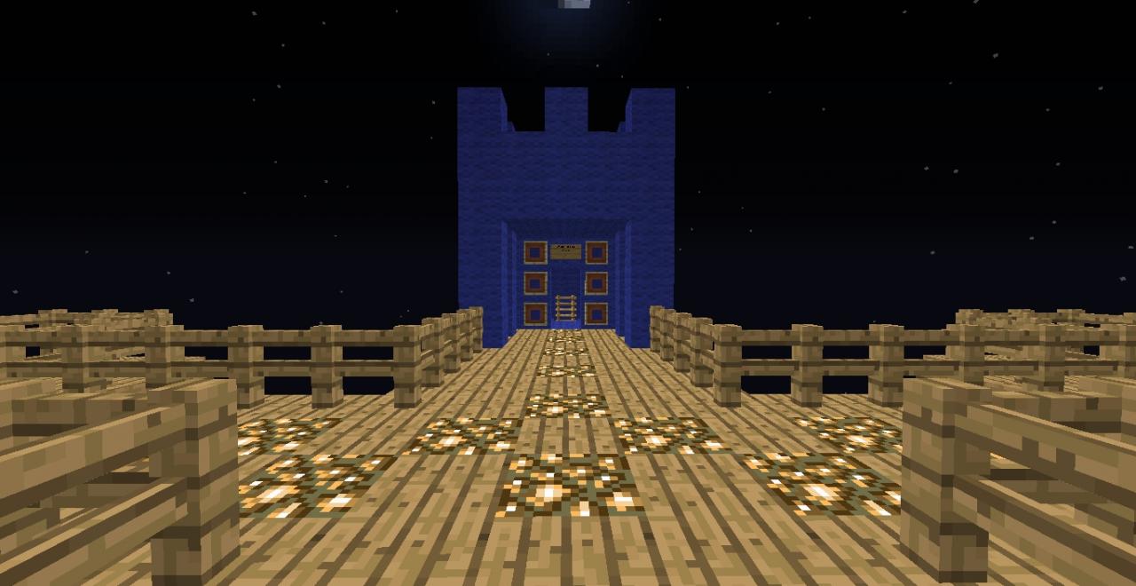 floating fortress pvp Minecraft Map