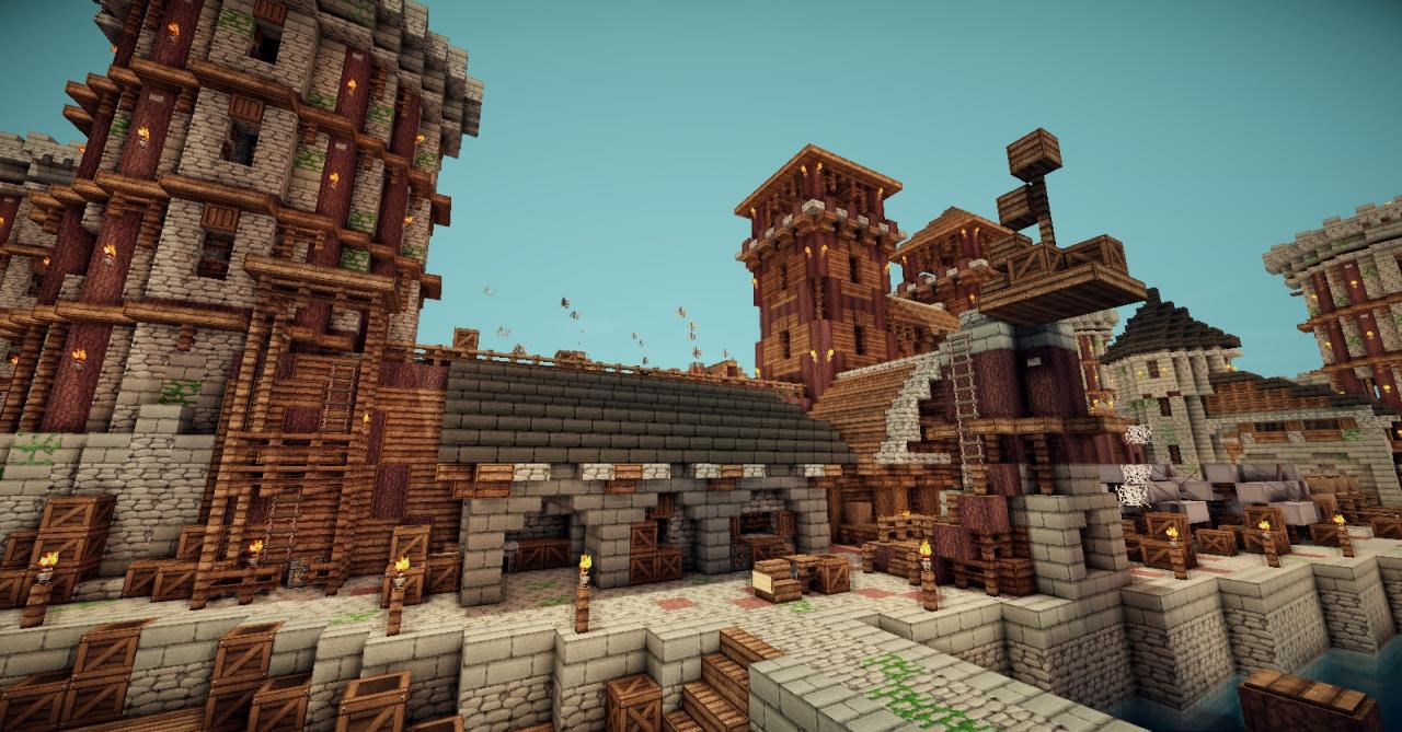 Teaser of Arbor City Minecraft Map