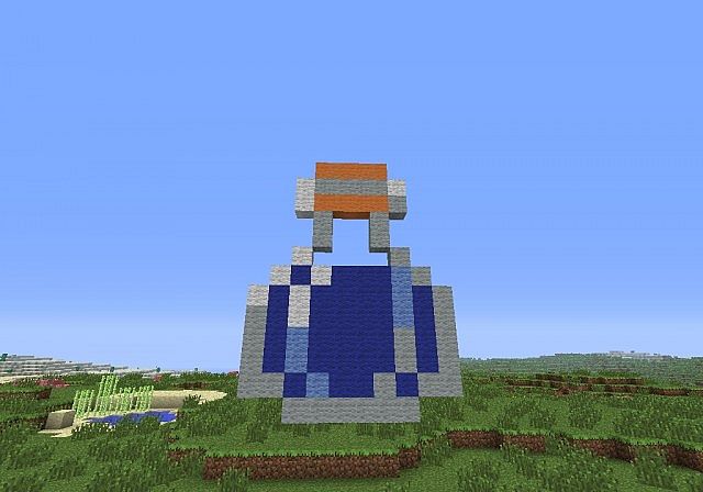 Water Bottle Minecraft Map