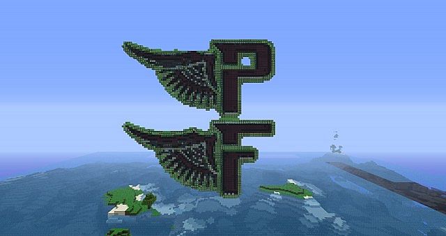 My logo in Minecraft Minecraft Map