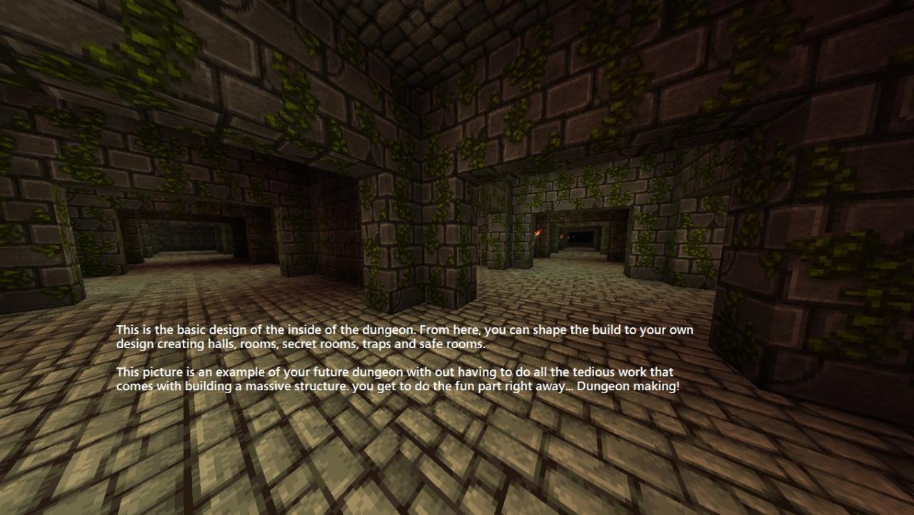 Dungeon Maker! Minecraft Map