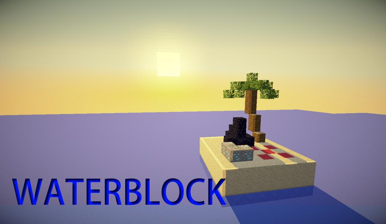 Waterblock v1.0 | by: iDyron Minecraft Map