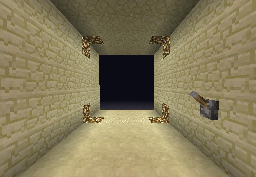 5x5 Partial Sand Door! Minecraft Map