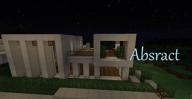 Modern House 'Abstract' Minecraft Map