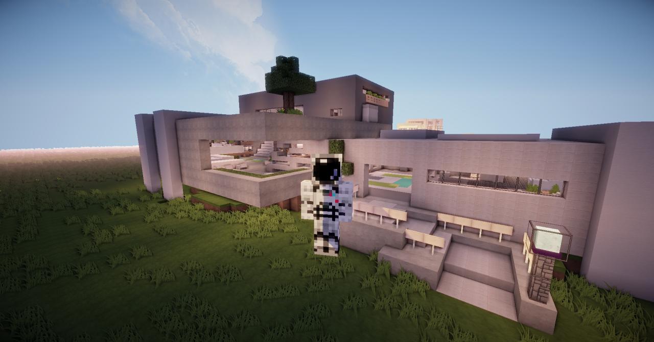 Ultra Modern House Minecraft Map