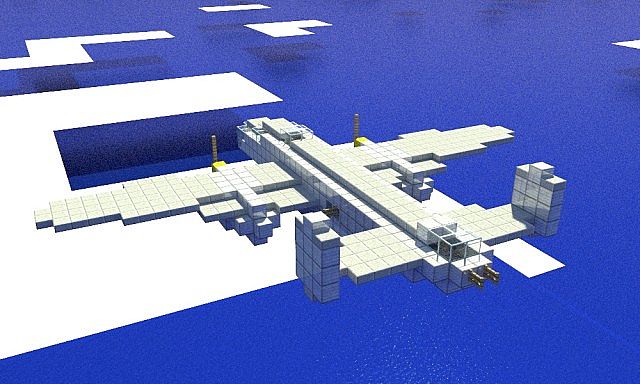 B-25 Mitchell [WWII Bomber] Minecraft Map