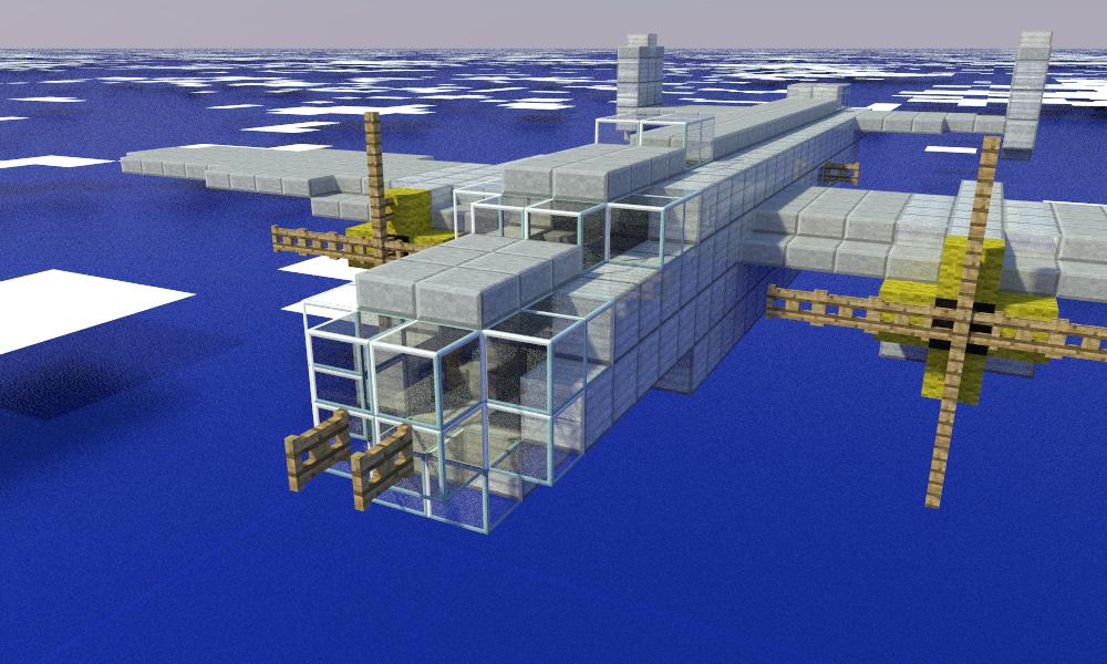 B-25 Mitchell [WWII Bomber] Minecraft Map