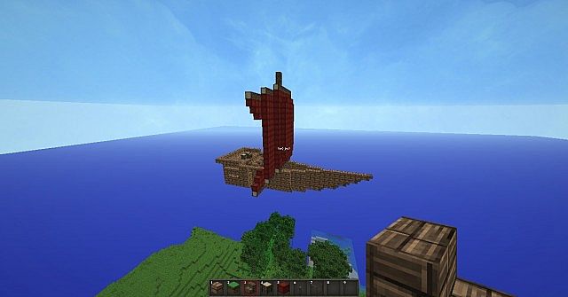 Epic boat Minecraft Map