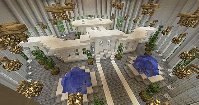 Ultimate Booming Plaza Minecraft Map