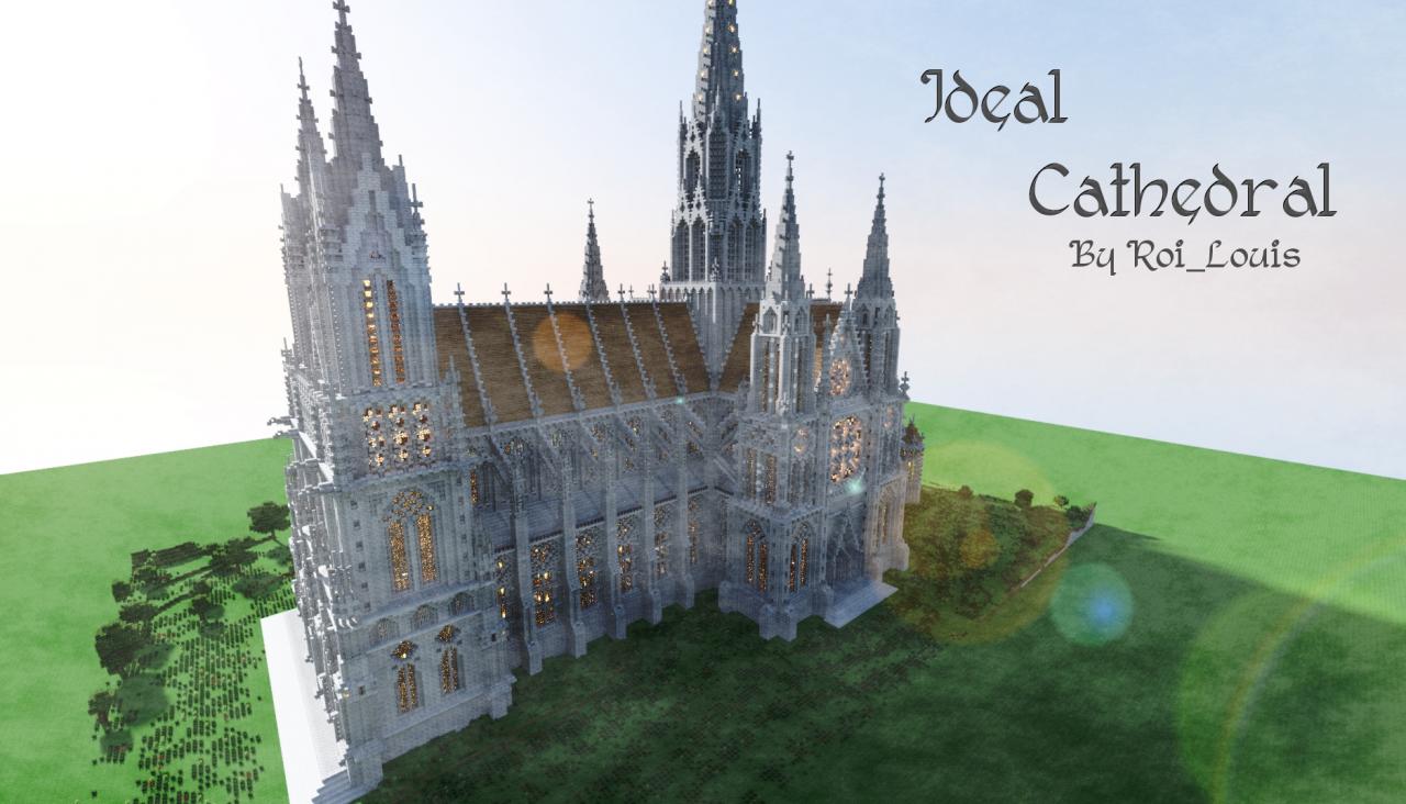 - Ideal Cathedral - {Angel Block App} - [download] Minecraft Map