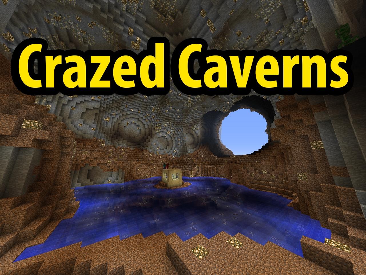 Crazed Caverns- CTM Minecraft Map