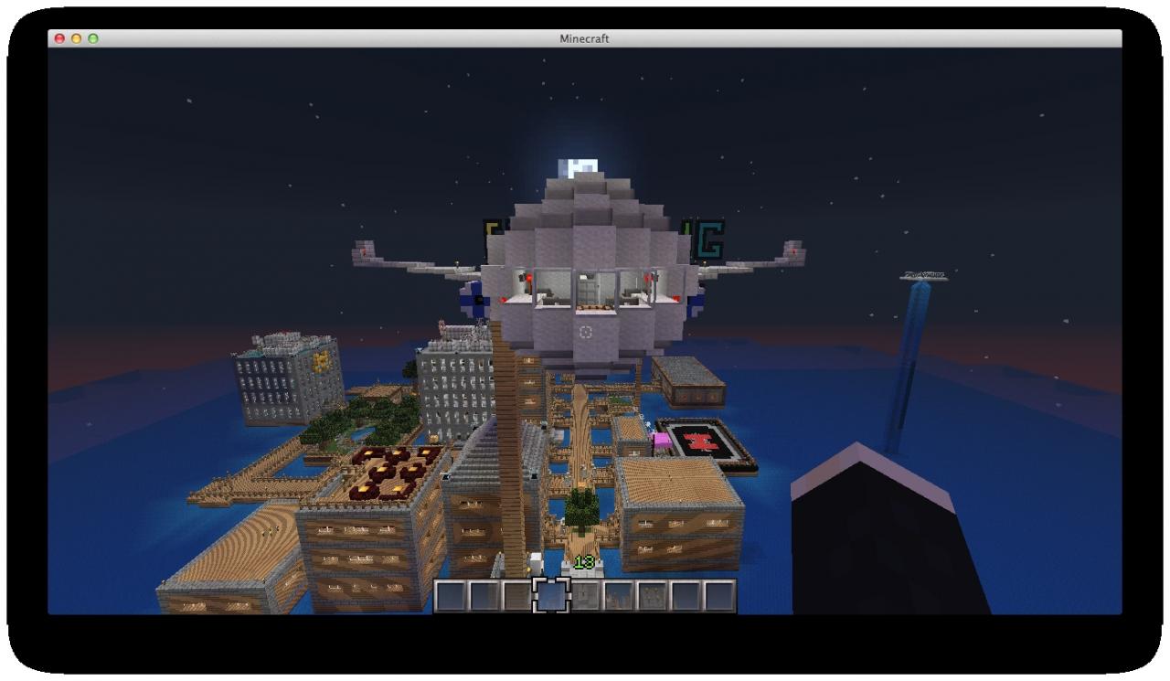 Flooded World Minecraft Map