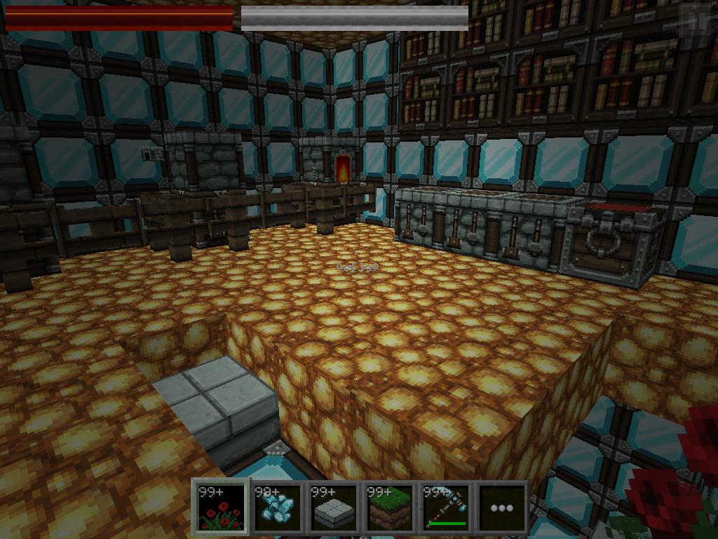 Protected House (Survival) (Minecraft PE) Minecraft Map
