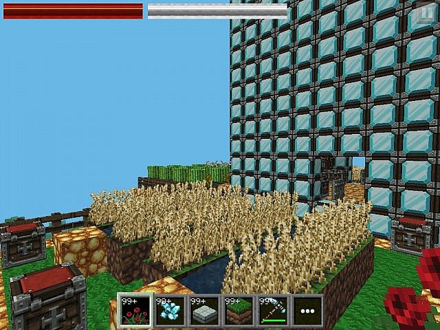 Protected House (Survival) (Minecraft PE) Minecraft Map