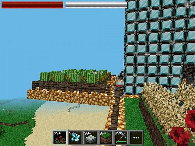 Protected House (Survival) (Minecraft PE) Minecraft Map