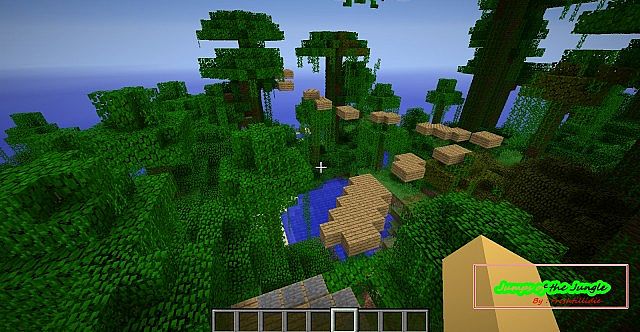 Jumps of the Jungle Minecraft Map