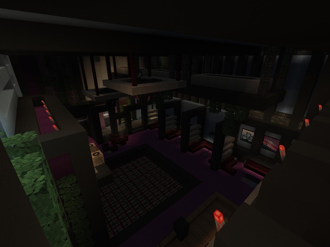 Lunaris: An Ambient Nightclub Minecraft Map