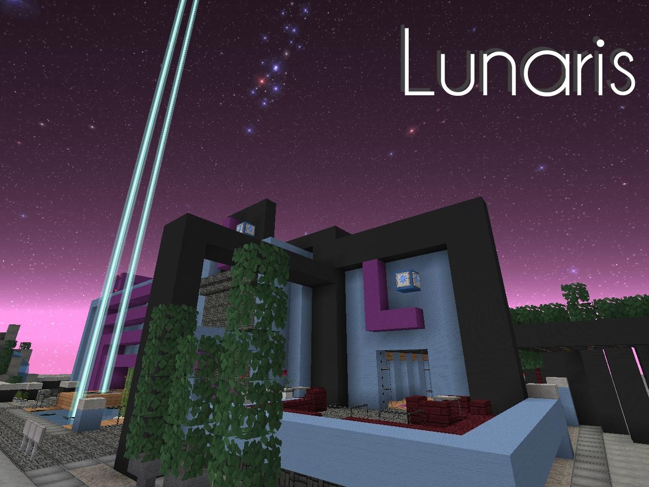 Lunaris: An Ambient Nightclub Minecraft Map