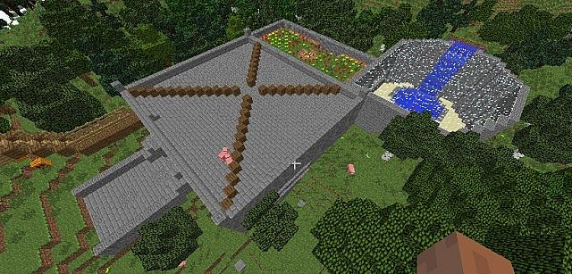 Mansion Decorated XoL Minecraft Map