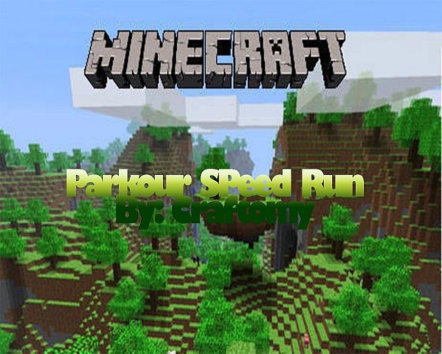 Parkour Speed Run By: Craftomy Minecraft Map