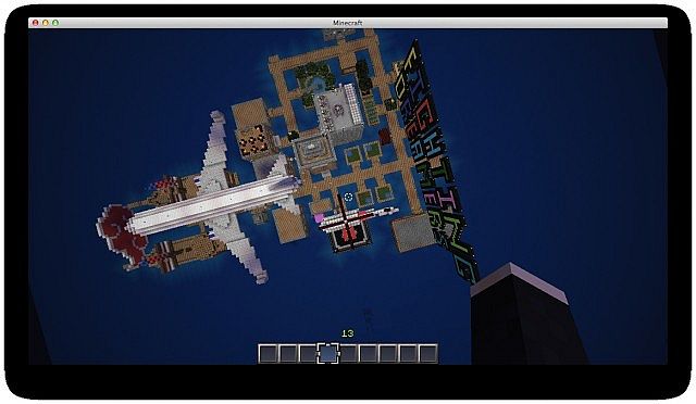 Flooded World Minecraft Map