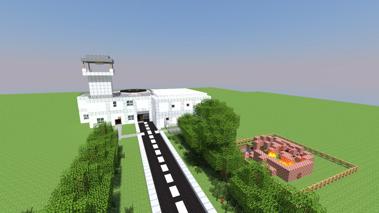 Police station (1+1/2 hour build) Minecraft Map