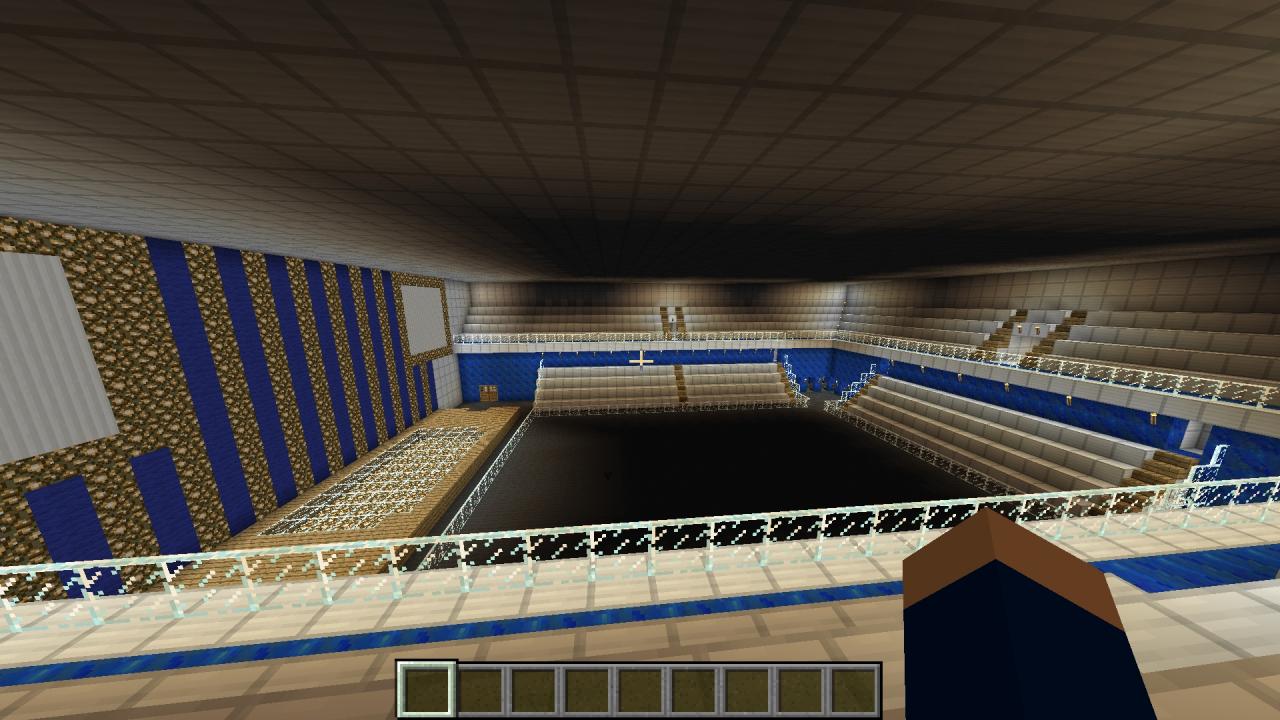 Large Modern concert arena Minecraft Map