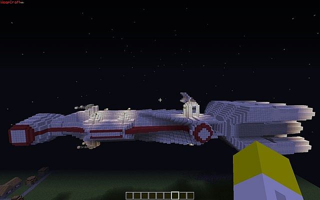 Star wars Corellian corvette Minecraft Map