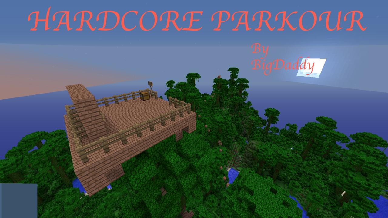 HARDCORE PARKOUR! - An epic parkour map Minecraft Map