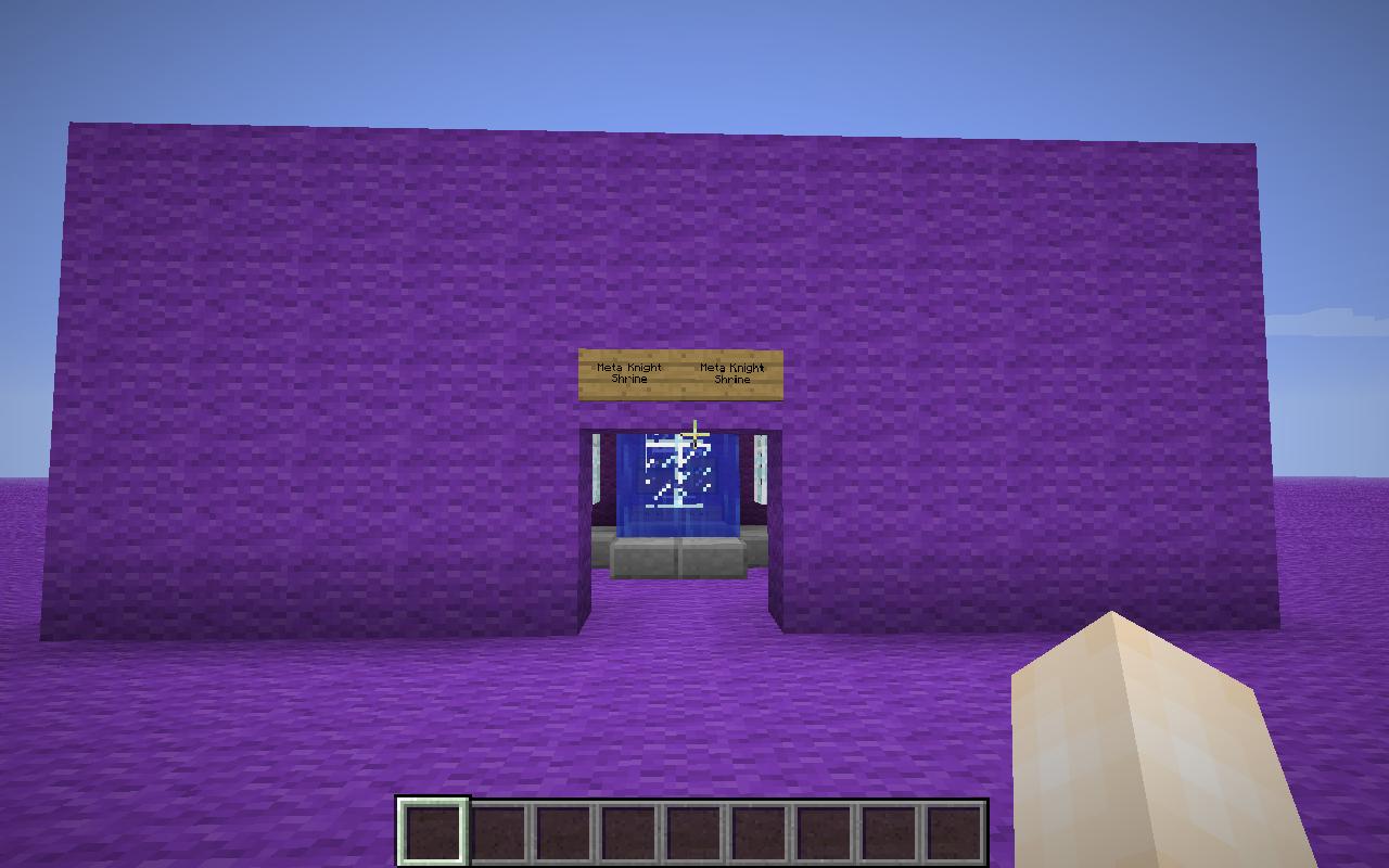Meta Knight Shrine! Minecraft Map