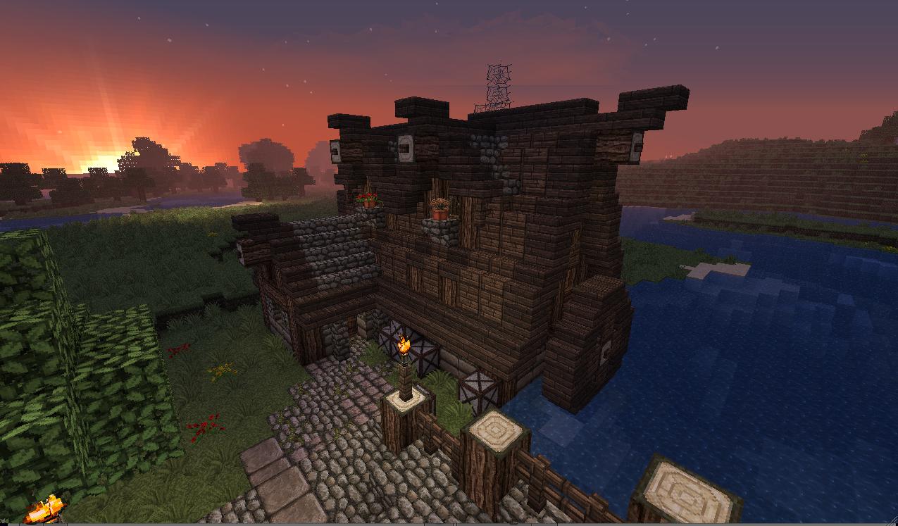 Medieval town Minecraft Map