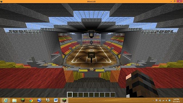 Basketball Arena Minecraft Map