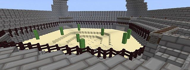 PvP Gladiator style Arena Minecraft Map