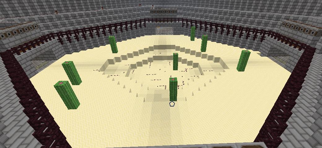 PvP Gladiator style Arena Minecraft Map