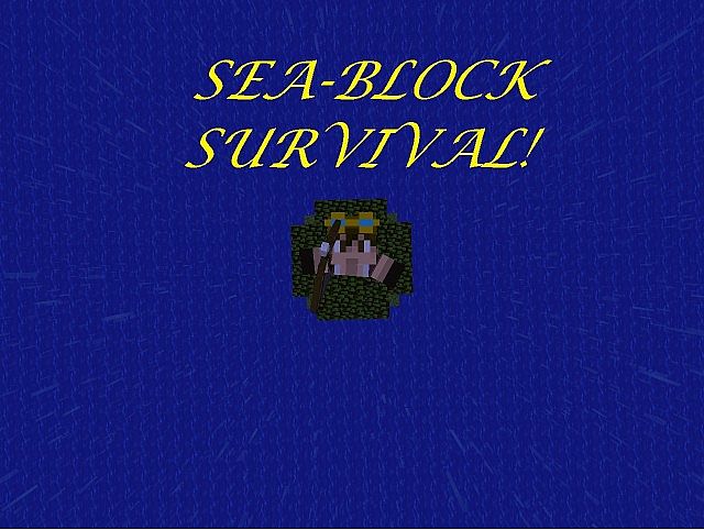 Sea-Block Survival! (3 Diamonds?) (2 Comments?) Minecraft Map