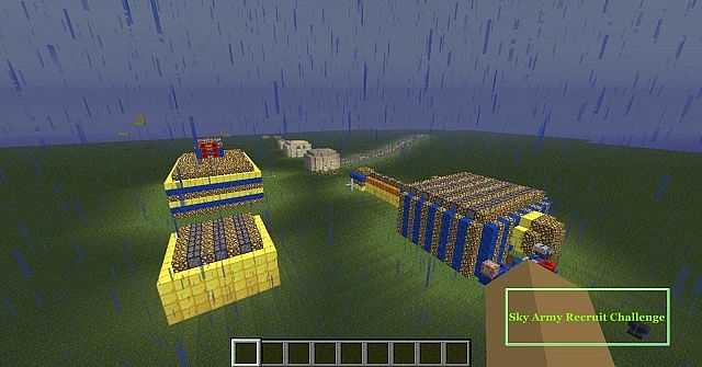 Sky Army Recruit's Challenge Minecraft Map
