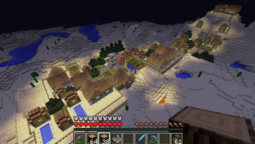 Sand Village XoL Minecraft Map