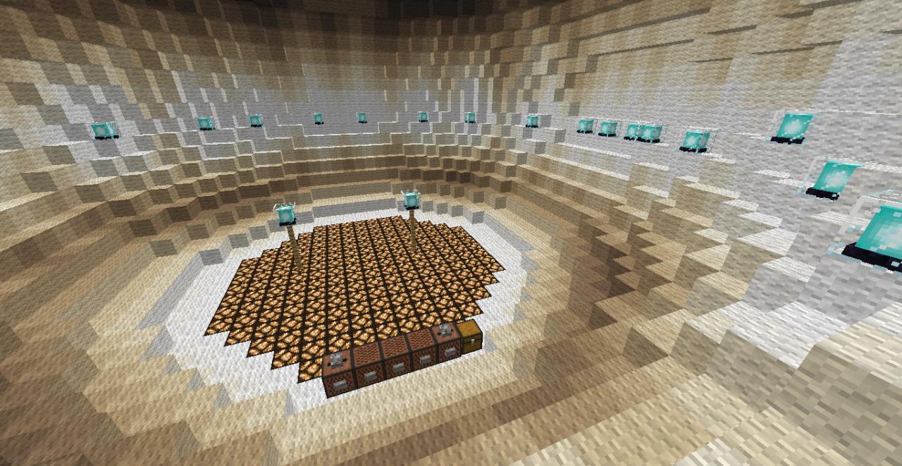 The Block Battles Minecraft Map