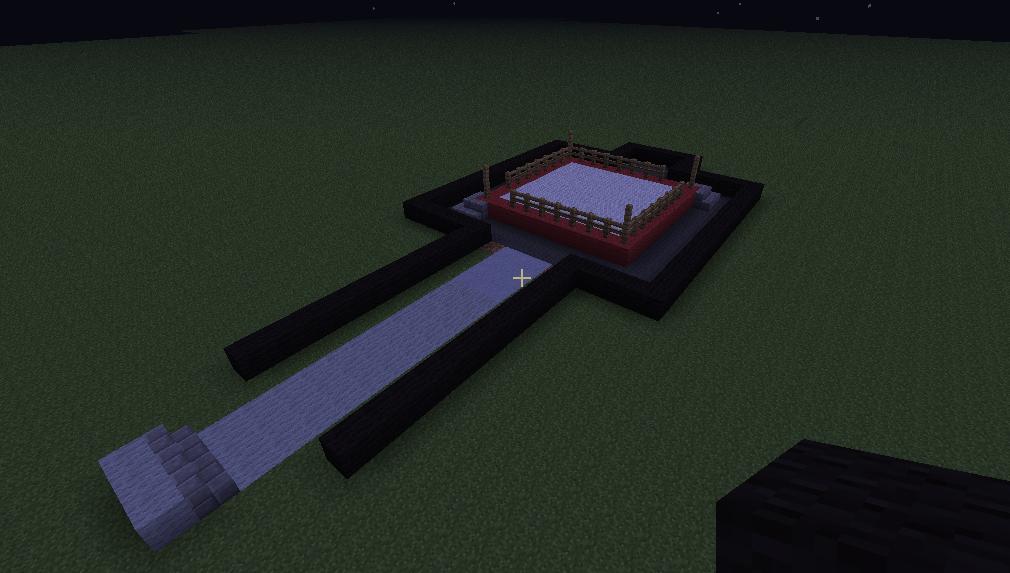 WWE Arena (In works) Minecraft Map