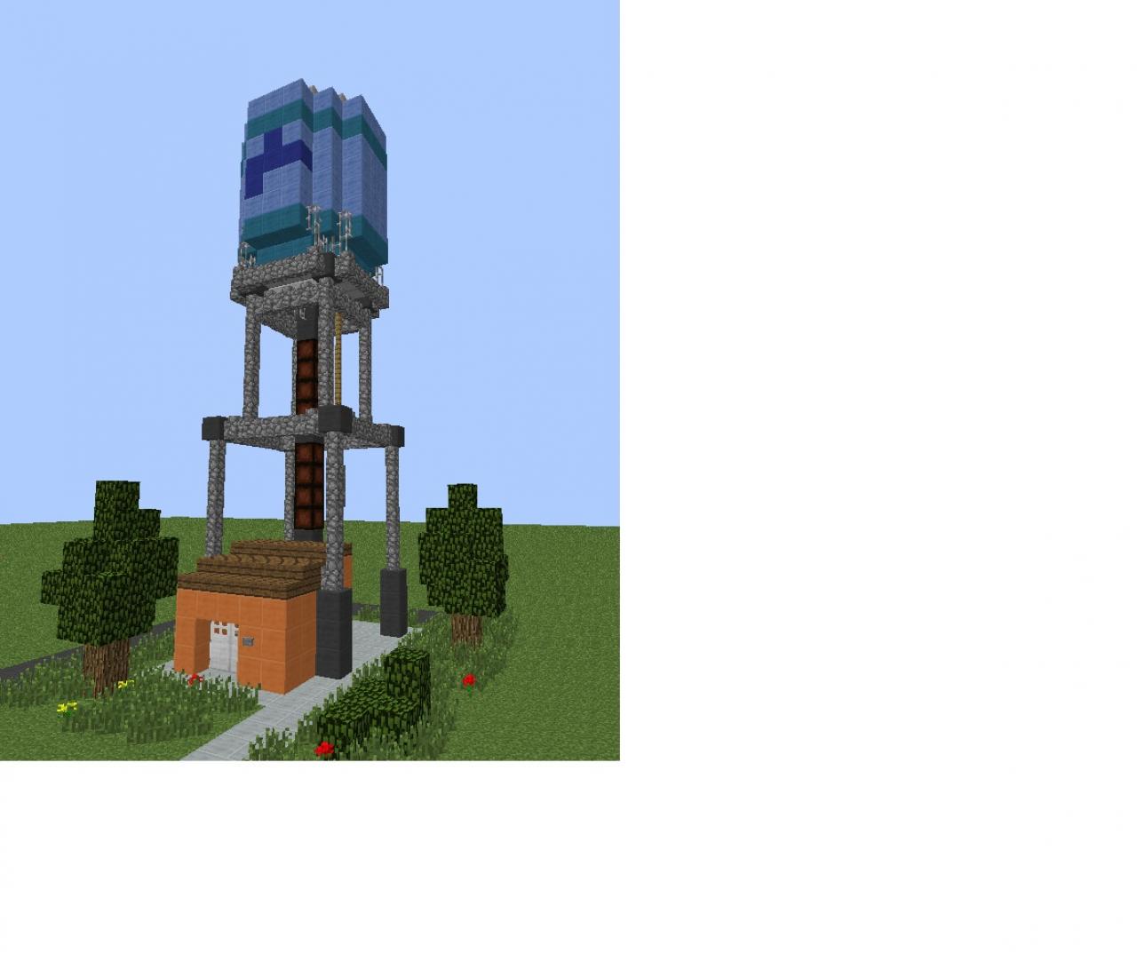 Simcity 5 Water tower Minecraft Map