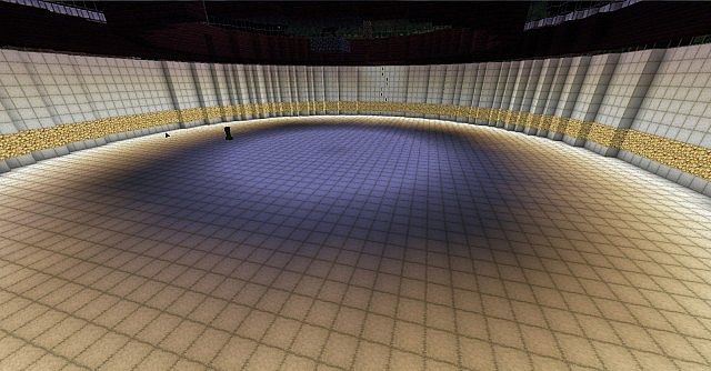 spleef arena complex Minecraft Map