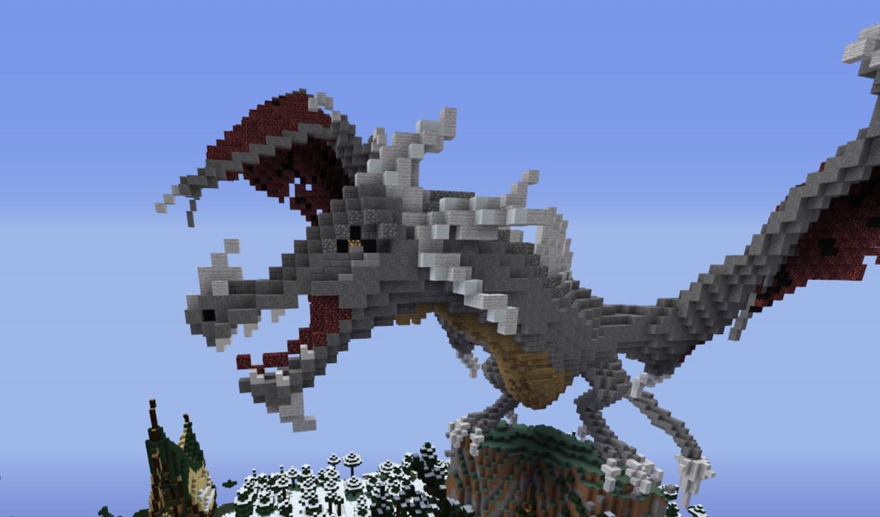 Dragon Project LEVIATHAN by Skorpio1379 Minecraft Map