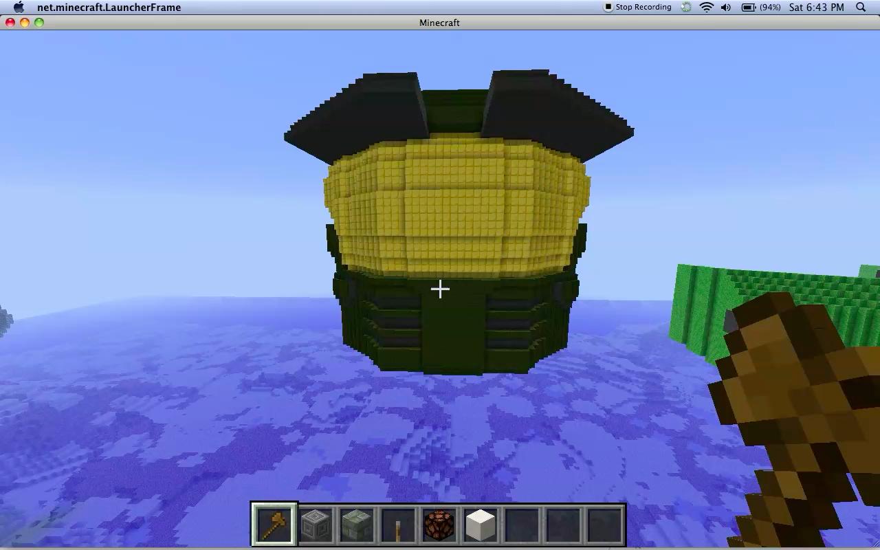 Halo Master Chief Mask Minecraft Map