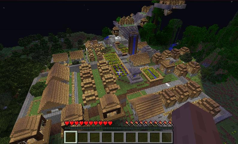 Massive Village XoL Minecraft Map