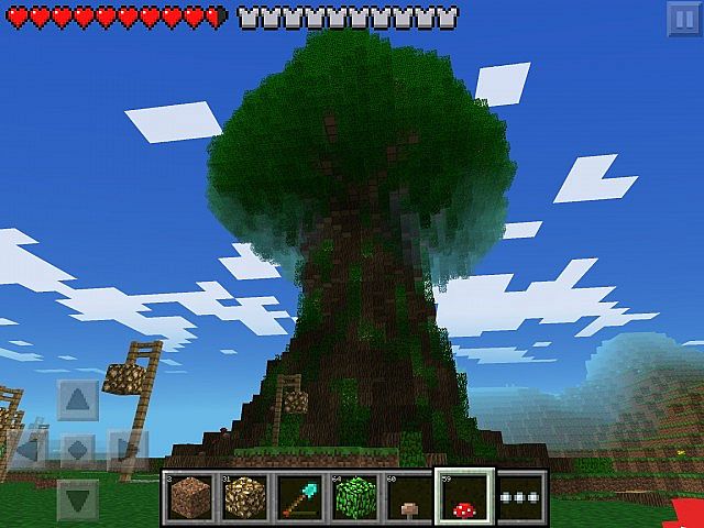Huge tree - Mobtrap (Minecraft PE) Minecraft Map