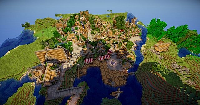 Default World Minecraft Map