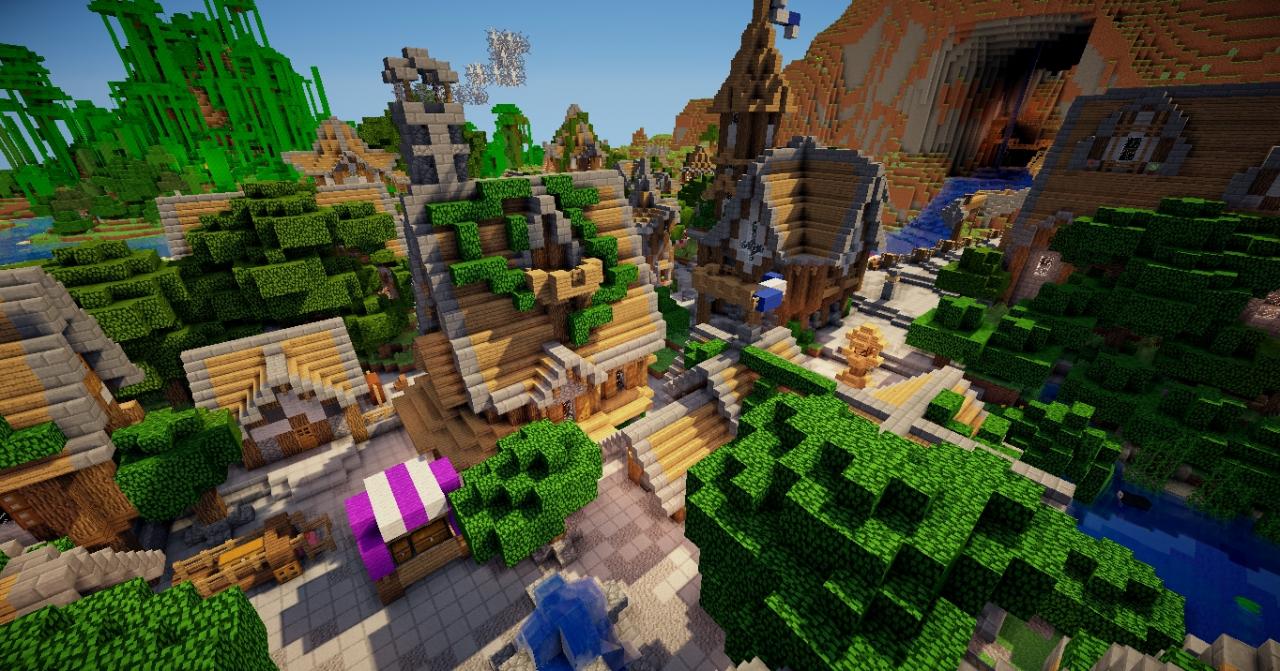 Default World Minecraft Map